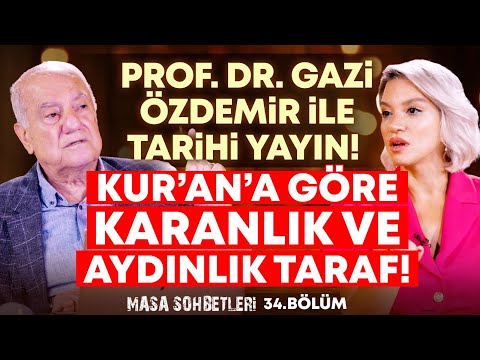 Prof. Dr. Gazi Özdemir ile TARİHİ YAYIN Kur’an’a Göre Karanlık ve Aydınlık Taraf! | İlkay Buharalı