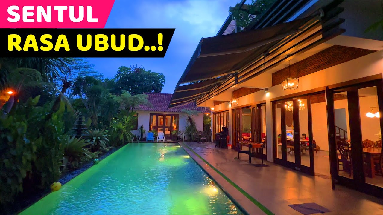 VILLA MEWAH RASA UBUD MULAI 3JT-AN, MUAT 25 ORANG... | Villa Sendja ...