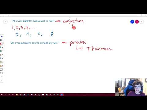 Geometry 2020-2021: Day 3 Proof Vocabulary - YouTube