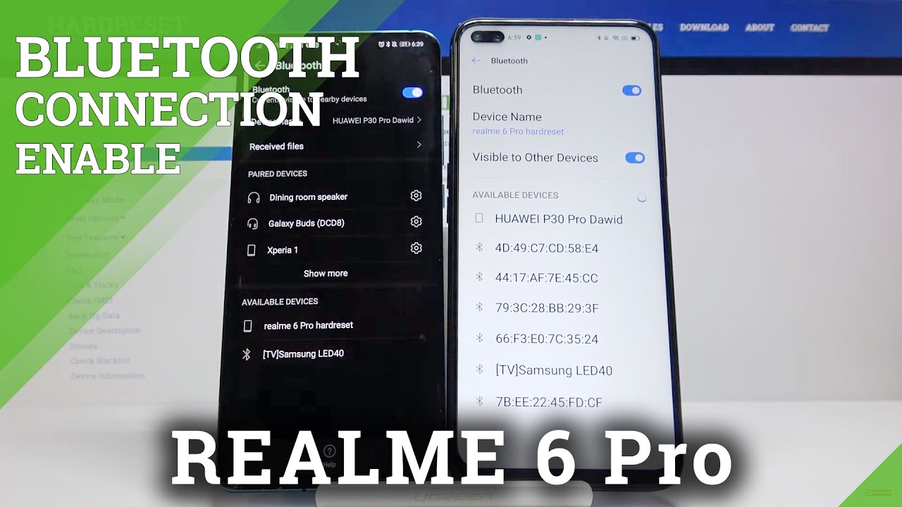 How to Connect REALME 6 Pro via Bluetooth with Device – Bluetooth ...
