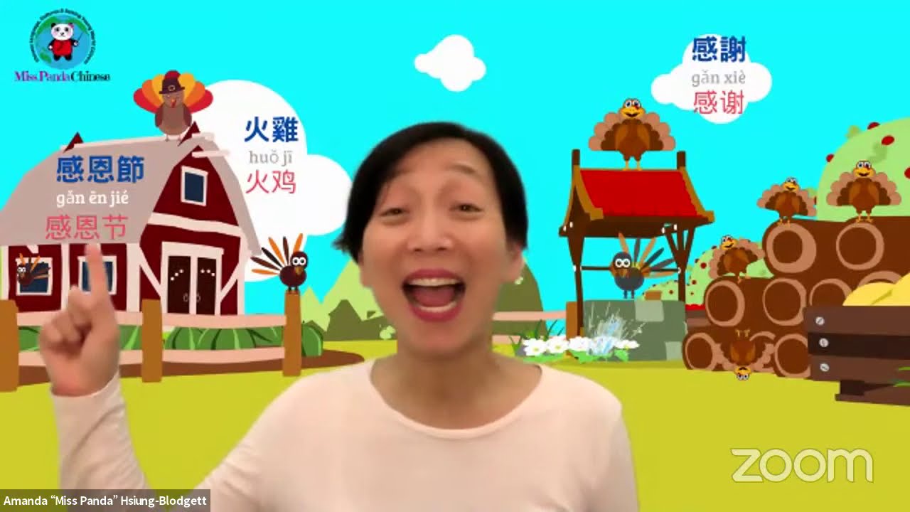 Bilingual Mandarin Storytime: Happy Thanksgiving - YouTube