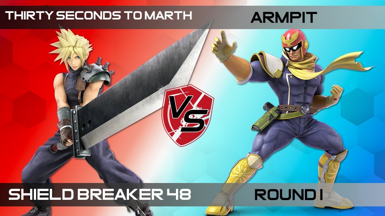 Shield Breaker 48 - Thirty Seconds to Marth (Cloud, Marth) Vs. ArmPit ...