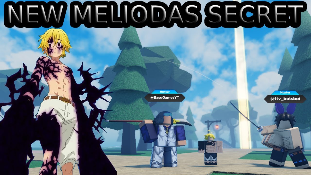 NEW OP SECRET MELIODAS IN ANIME SOUL SIMULATOR! - YouTube