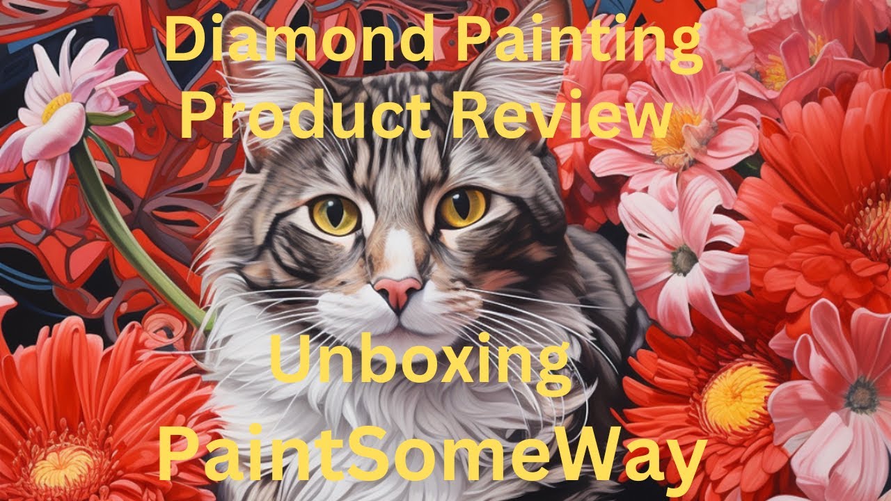 Diamond Painting Unboxing - Product Review - PaintSomeWay - Cross ...