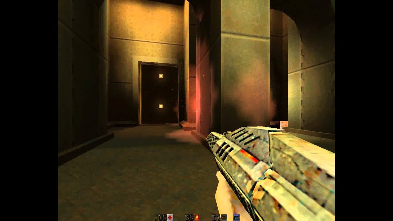 Quake 2 [The Reckoning] - Mission 05 (Moon Base) - [Part 02] - YouTube