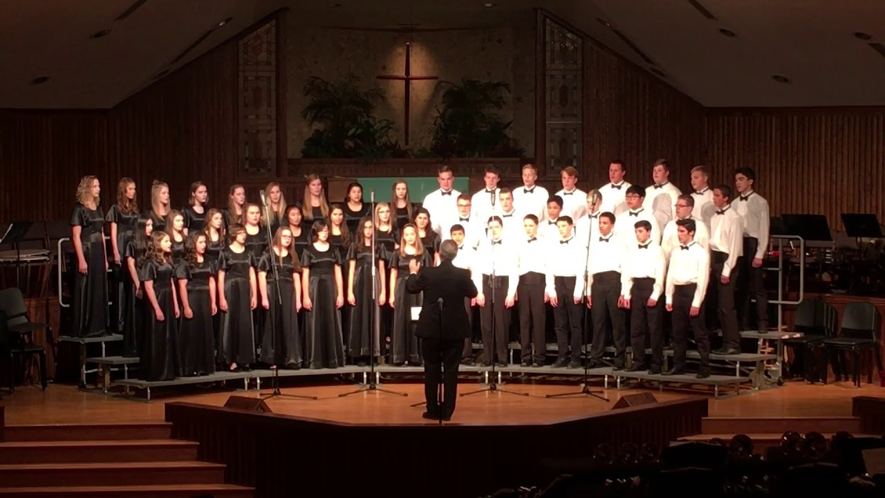 BCS Fall concert 2017 Creation Sings. arr. Lloyd Larson - YouTube