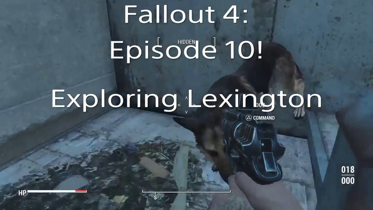Lets Play Fallout 4: Ep. 9: Exploring Lexington! - YouTube