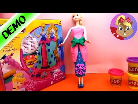 Karlar Ülkesi Elsa Frozen Play Doh Elbise - Oyun Hamuru Elbise nasıl yapabilirsin??? Dough Dress