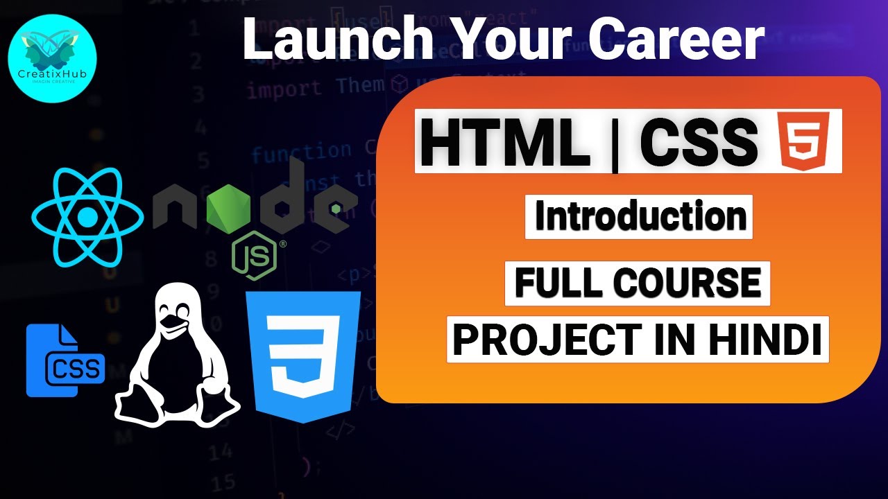 Complete Html And Css Crash Course Learn Web Development Easily Youtube