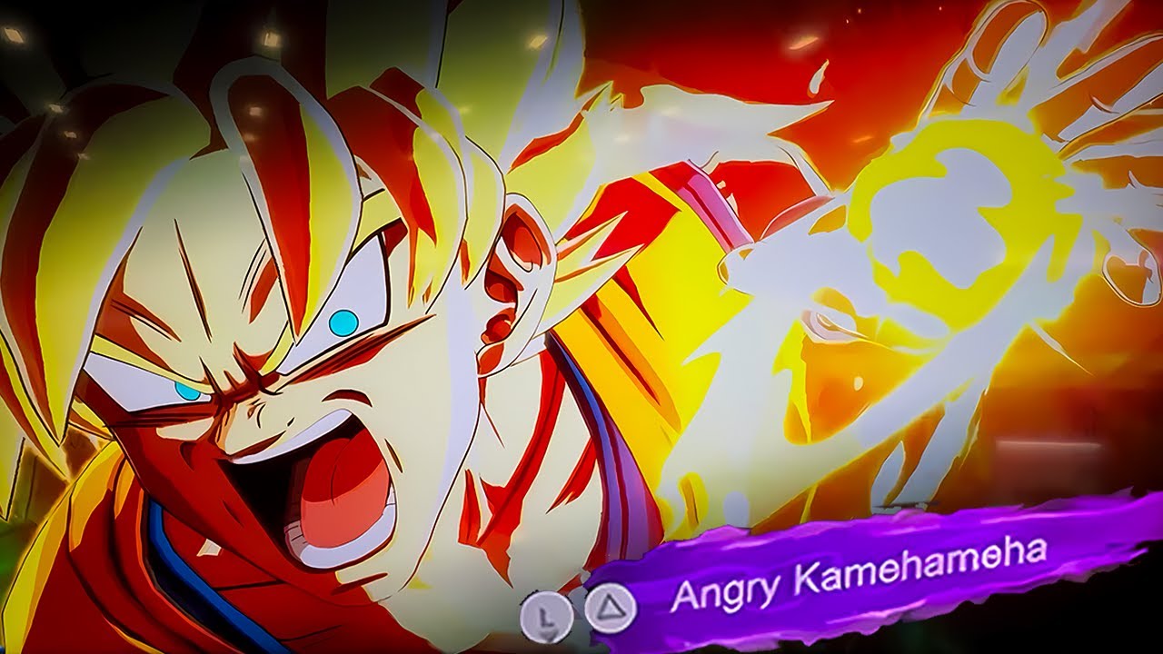 (Game Audio) ENGLISH DUB Angry Kamehameha In DRAGON BALL: Sparking ...