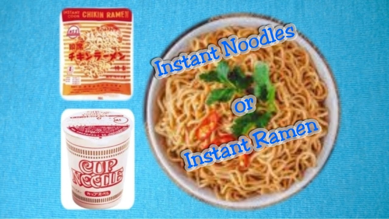 History Of Instant Noodles - YouTube