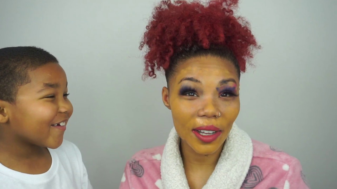 My Son Does My Makeup - YouTube