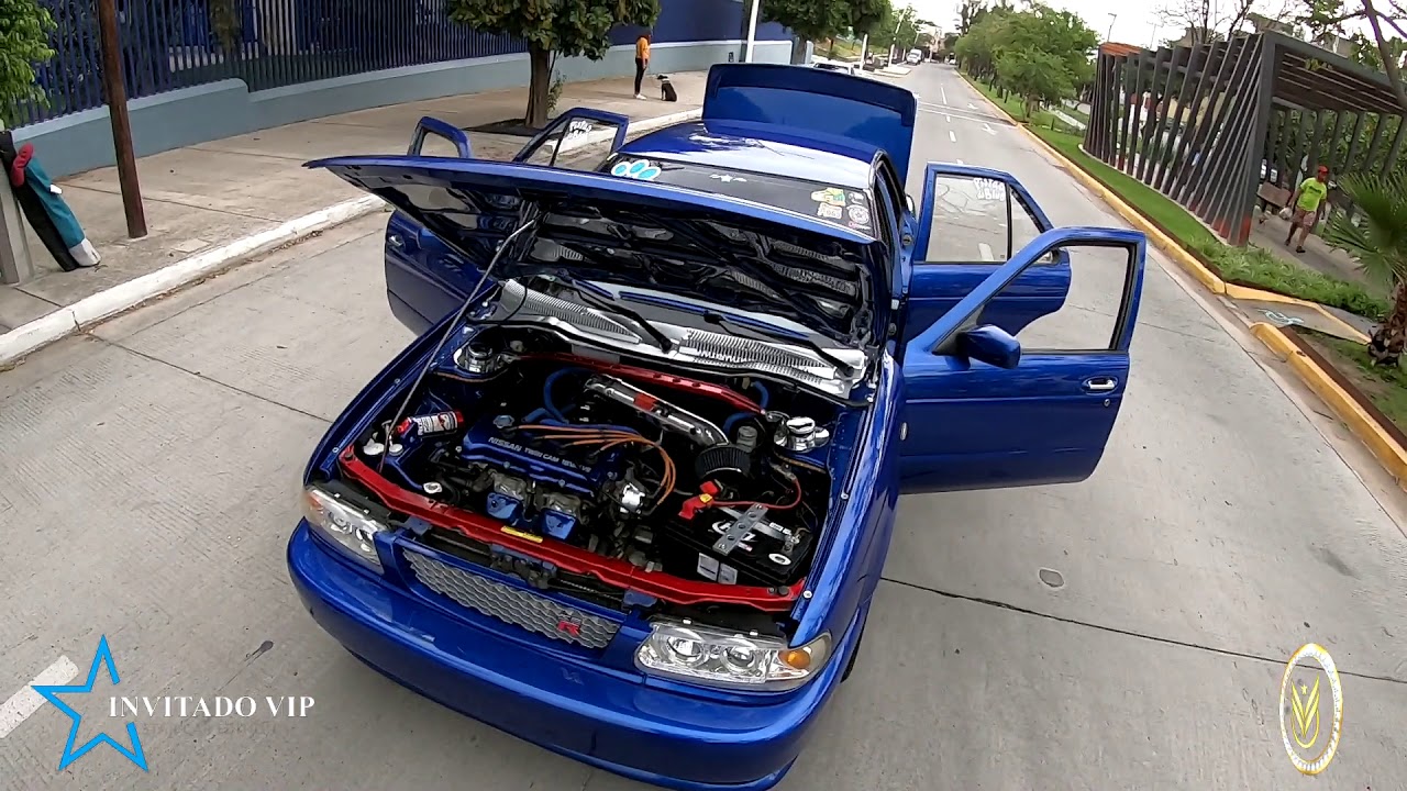 Nissan Tsuru b13 tuning modificado - YouTube