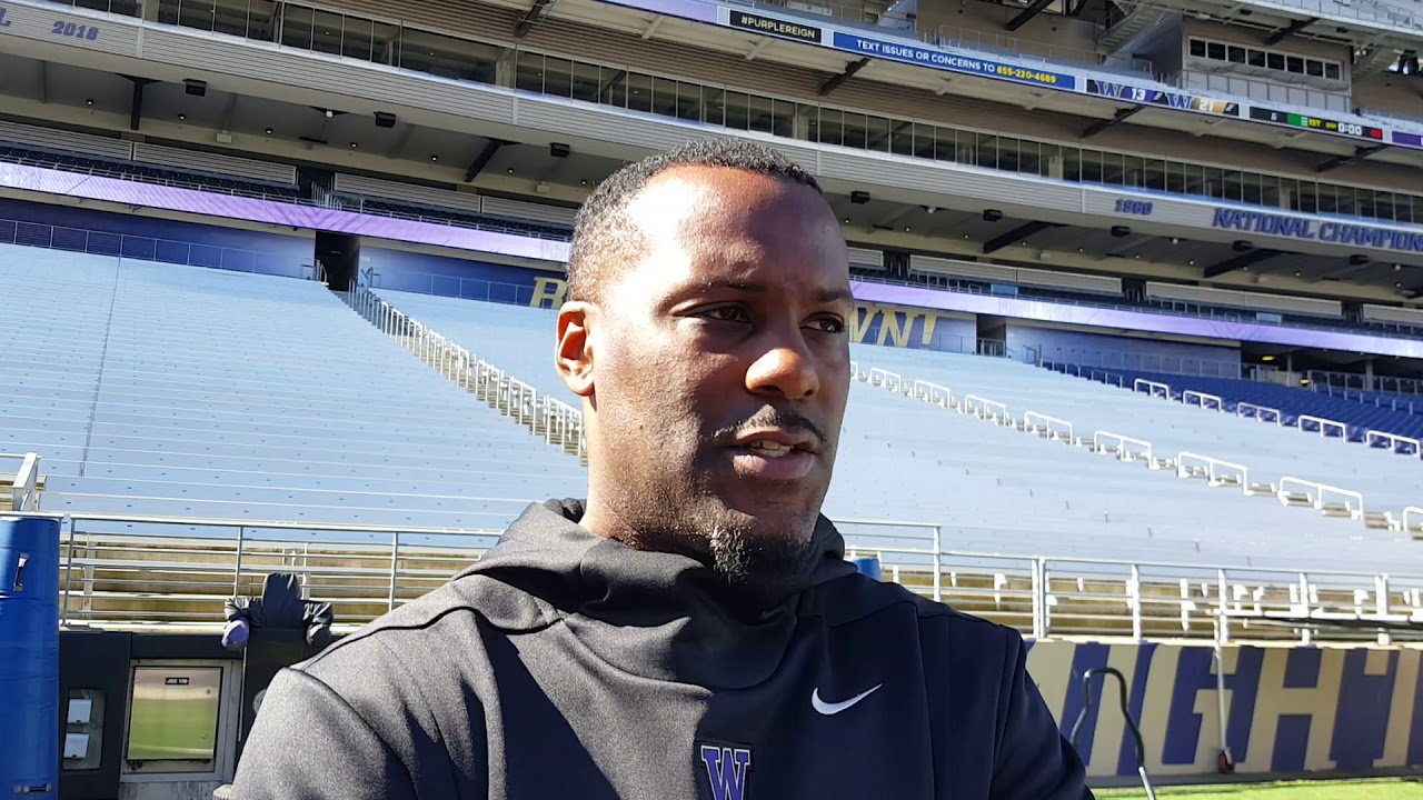2019 Husky Spring Practice with Coach Adams - YouTube