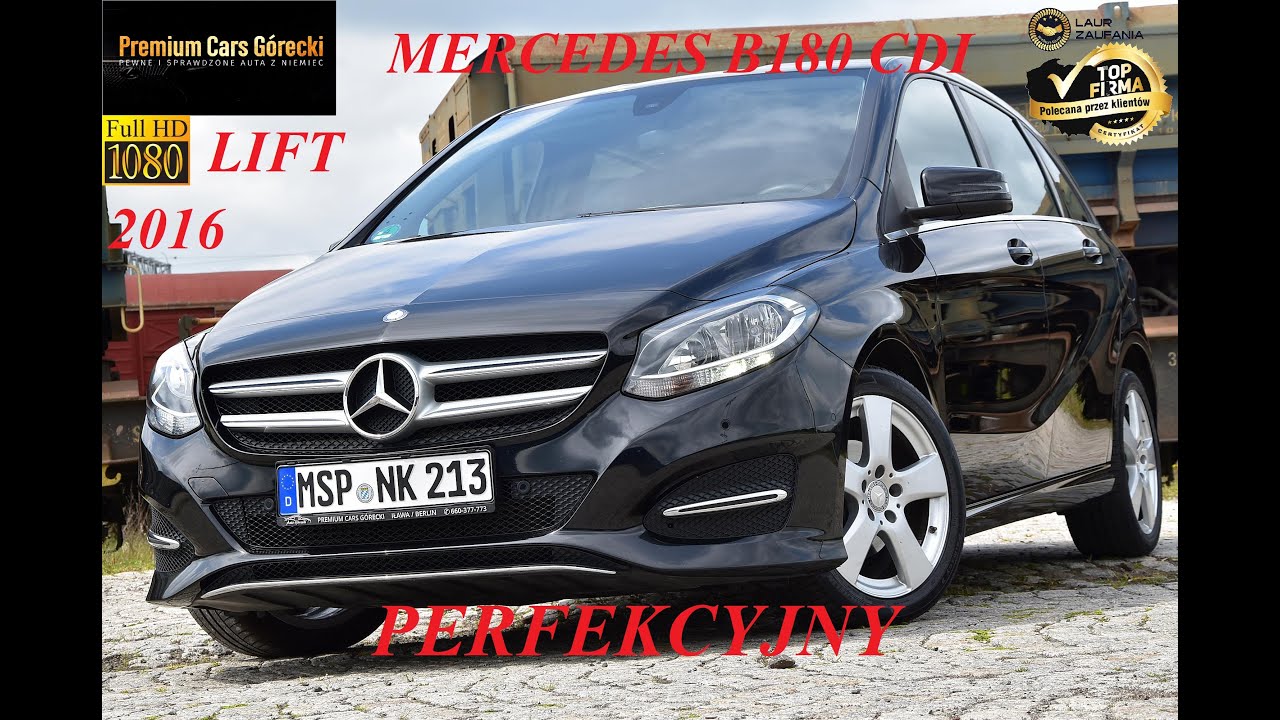 Sprzedany #premiumcarsgorecki MERCEDES B180 W246 EDITION - YouTube