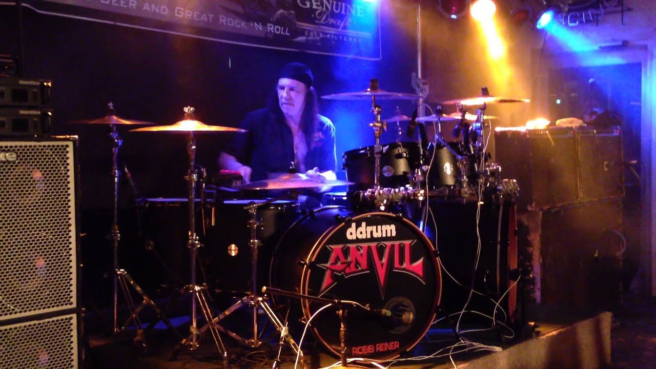 Anvil - Robb Reiner Swing Thing Solo Bubba's Sauk Rapids MN 5/4/14 ...