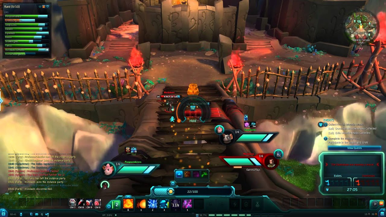 WildStar Open Beta - Engineer - Level 14 PvP - YouTube