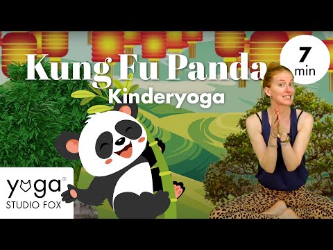 Kinderyoga mit dem Kung Fu Panda  | Bewegung & Mut für Kinder ab 4 Jahren | Yoga-Abenteuer