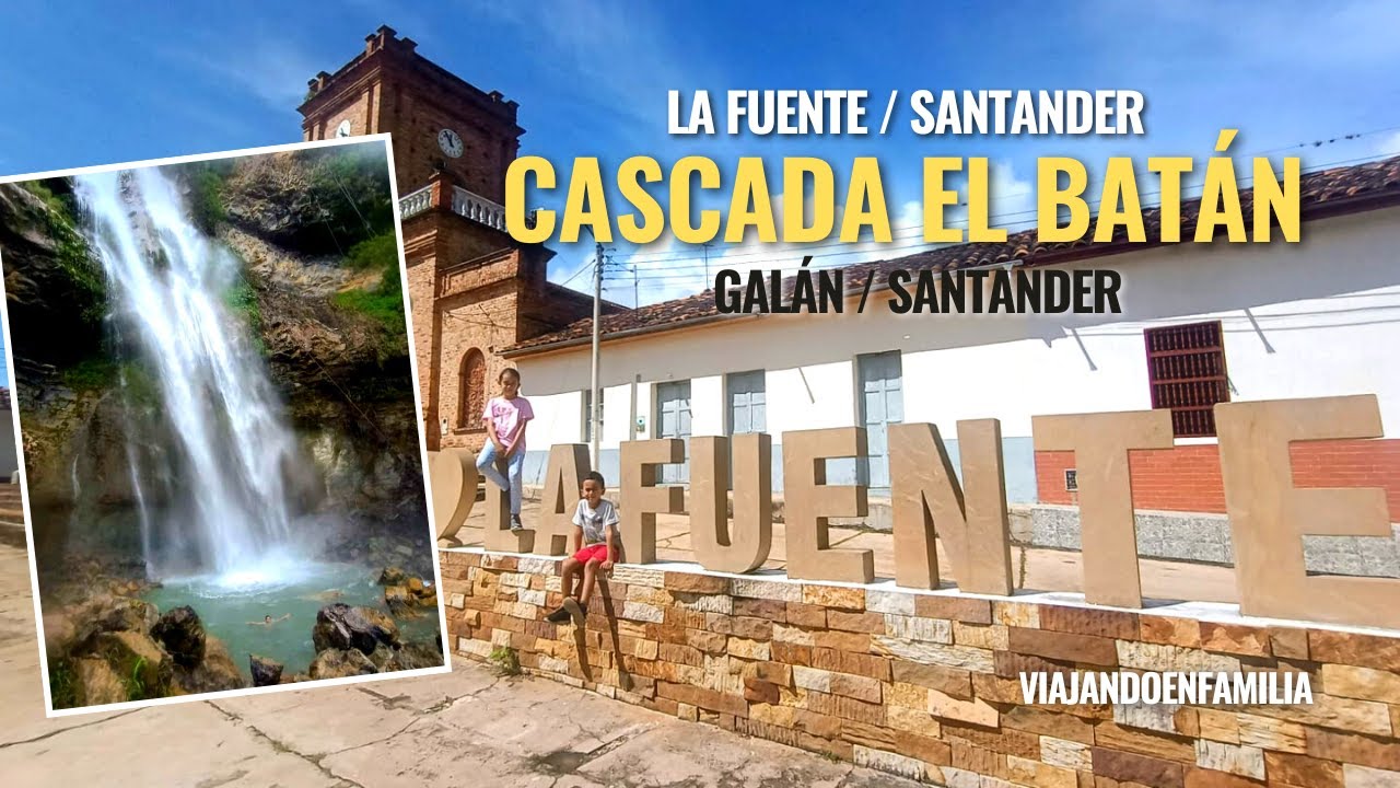 CASCADA EL BATÁN - La Fuente y Galán Santander - YouTube