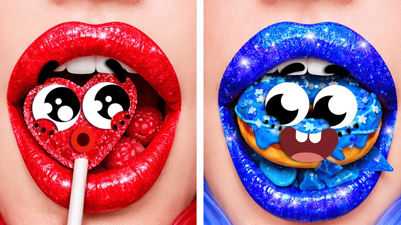 🍓🤤 Crunch, Slurp, Squish! The Most Satisfying Doodle Foods Ever - YouTube