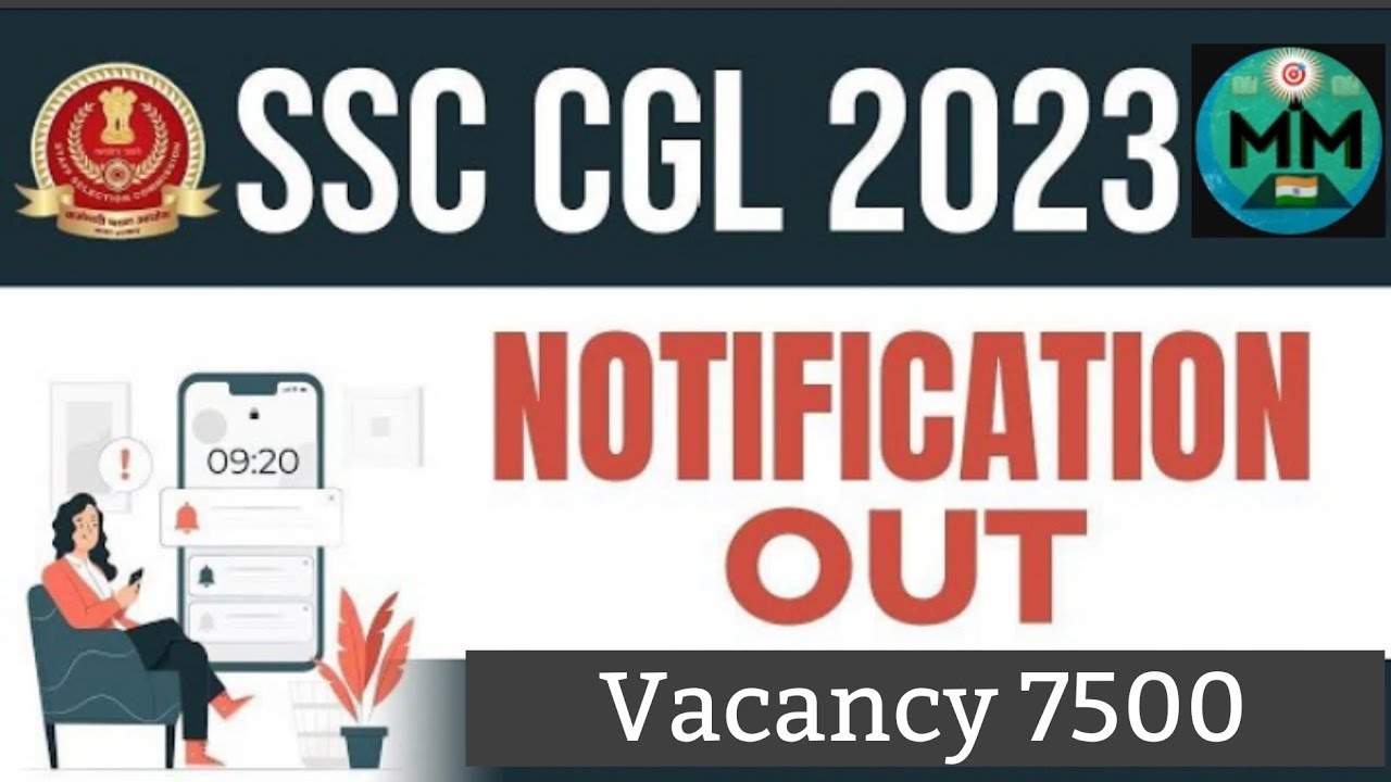 SSC CGL NOTIFICATION OUT. SSC CGL 2023 #SSC #ssccgl - YouTube