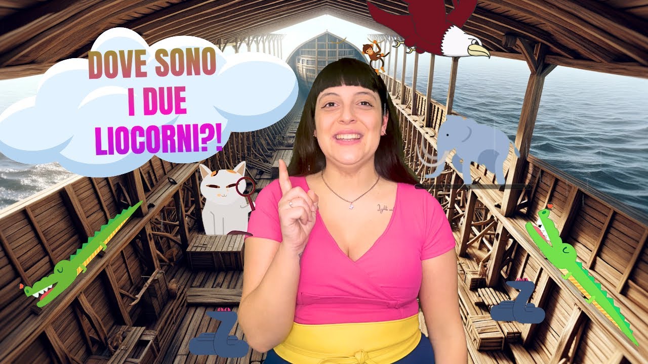 L'ARCA DI NOE E I DUE LIOCORNI - Canzoni per Bambini - YouTube