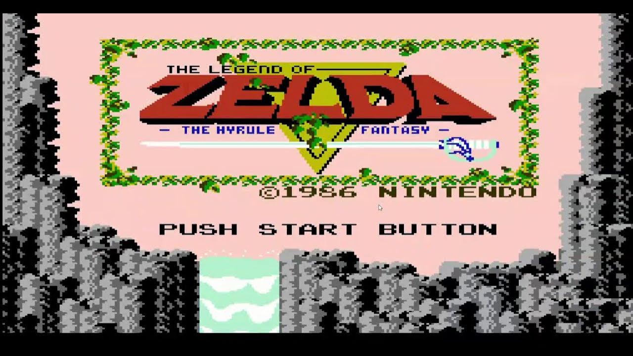The Legend of Zelda (Redux mod) - Full Playthrough - NES 1986 - YouTube
