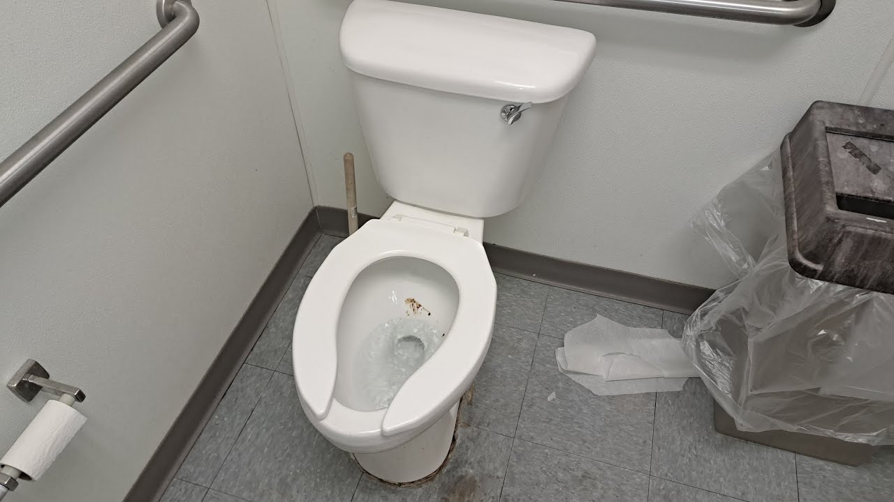 1049: Crane Galaxy Elite Toilet - CVS Pharmacy Men's Restroom 🚹 - YouTube