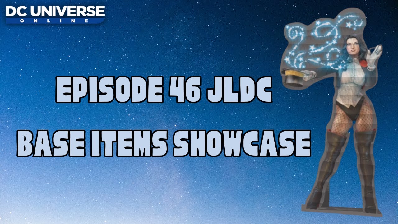DCUO Episode 46 JLDC Test Server - Base Items Showcase - YouTube