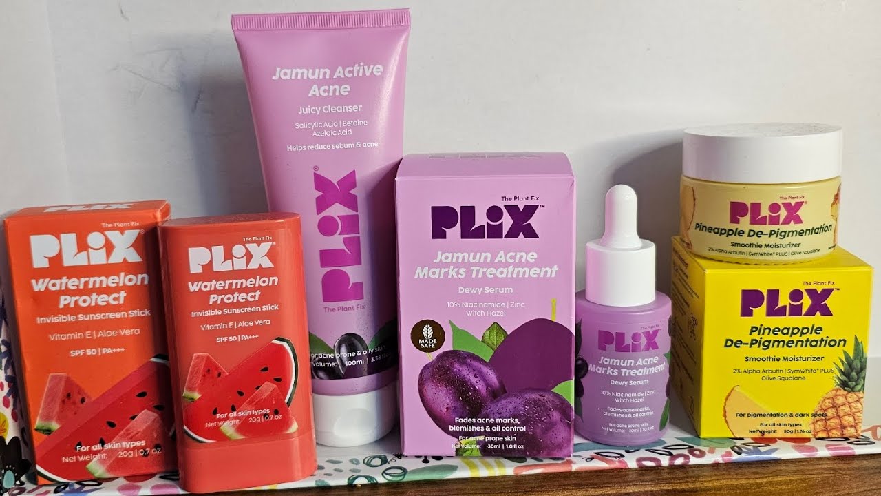 Plix Skin Care honest review. Plix Pineapple and Jamun. Plix Honest ...