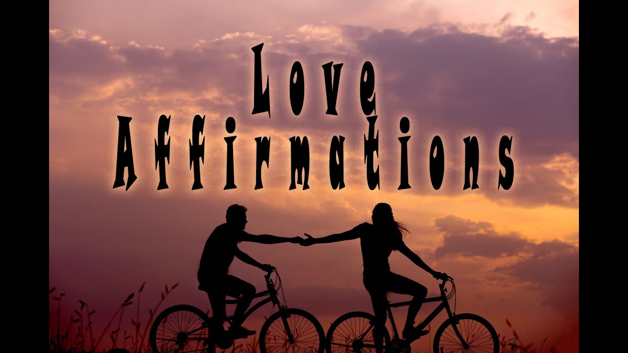 Love Affirmation (with subliminal echo) - Open your heart - YouTube