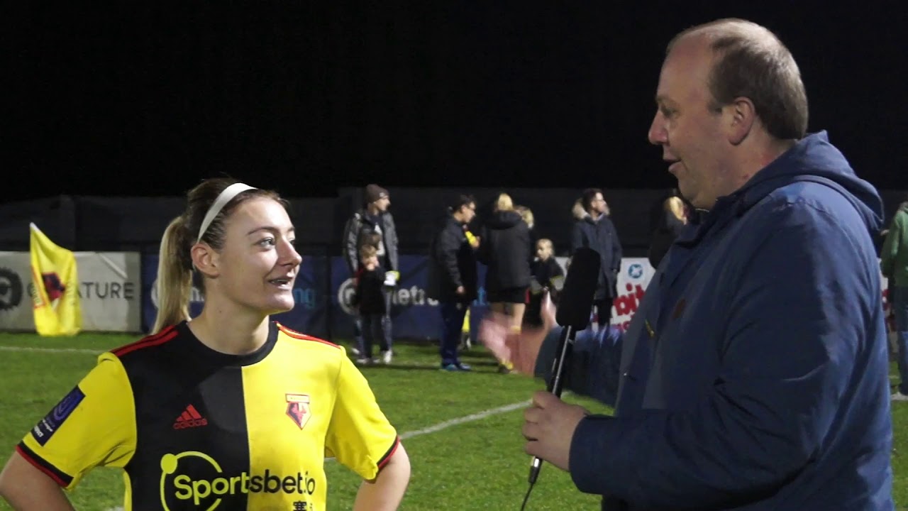 Watford FC Ladies 2-1 Oxford United Ladies | Ocean Rolandsen Post-Match ...