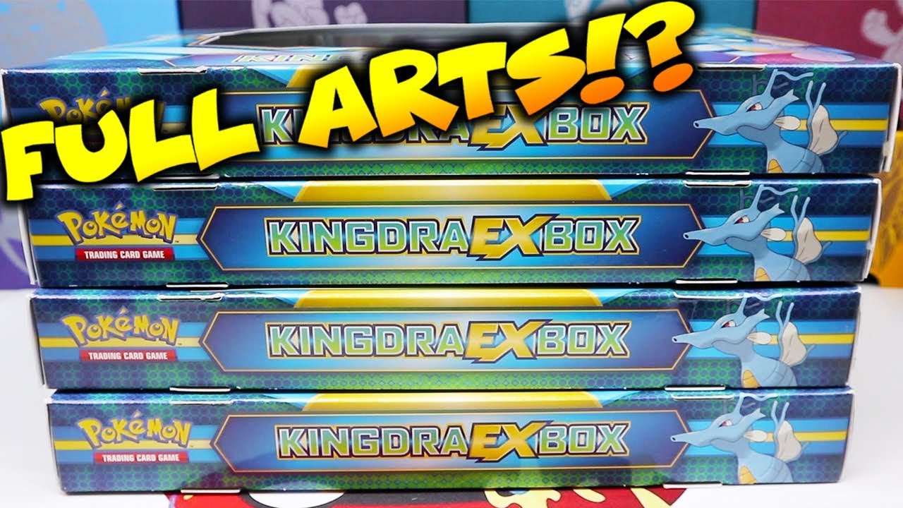 FULL ART PULLS! 4 EX Collection Boxes of Pokemon Cards! - YouTube