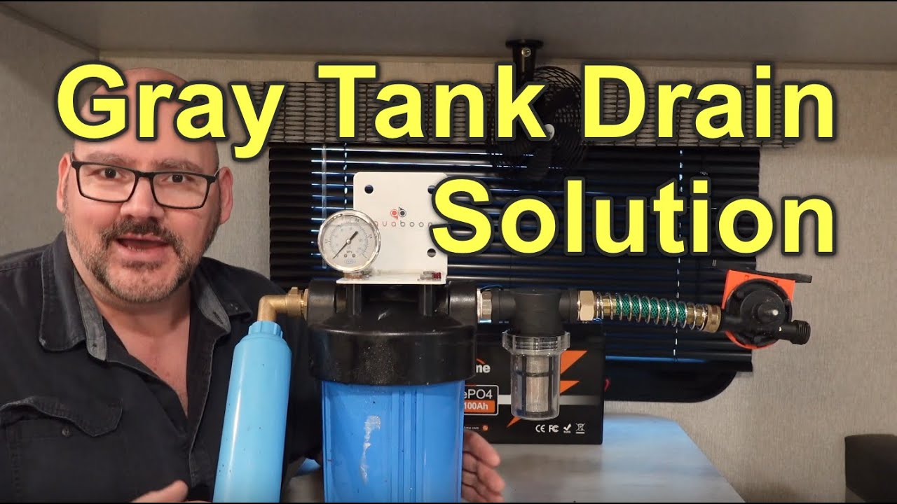 RV Expert Shares Top Gray Tank Drain Solution! - YouTube