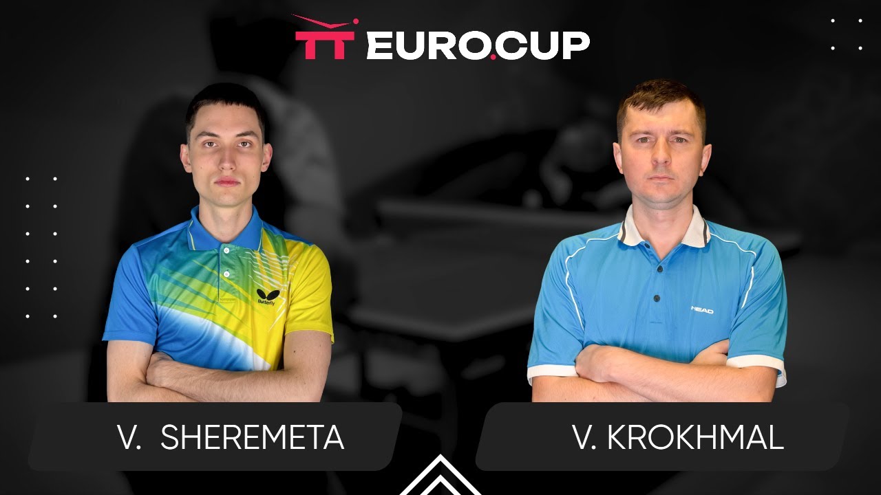 09:40 Vladyslav-Ivan Sheremeta - Vitalii Krokhmal 17.02.2025 TT Euro.Cup Ukraine Master. TABLE 3 ...