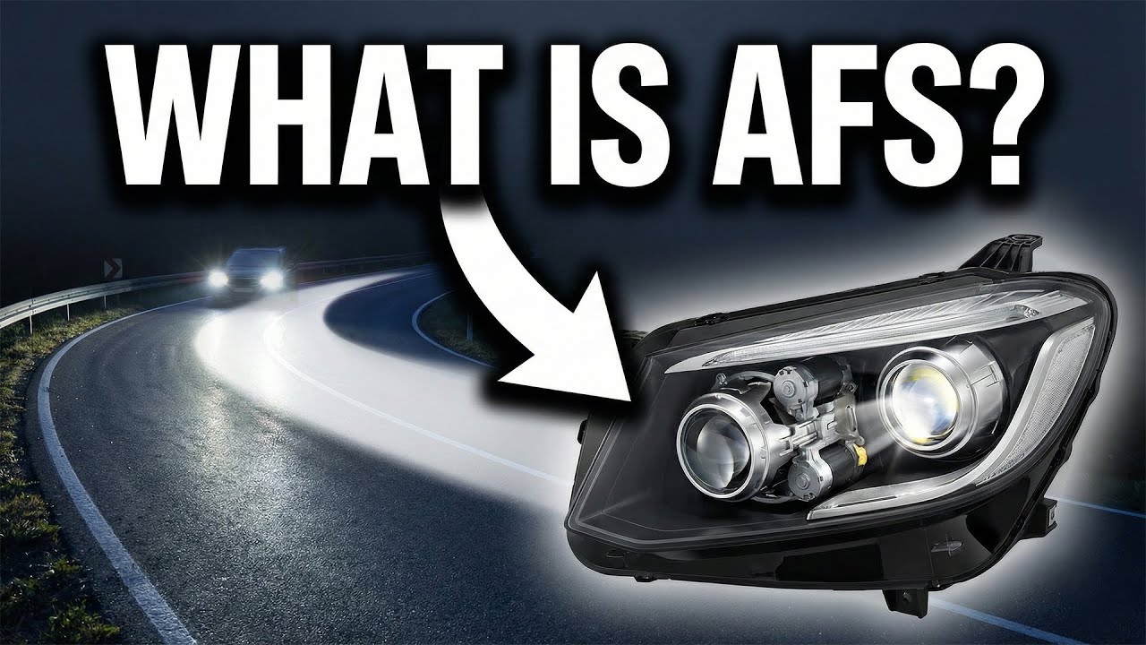 What Is AFS? - How Adaptive Headlights Work - YouTube
