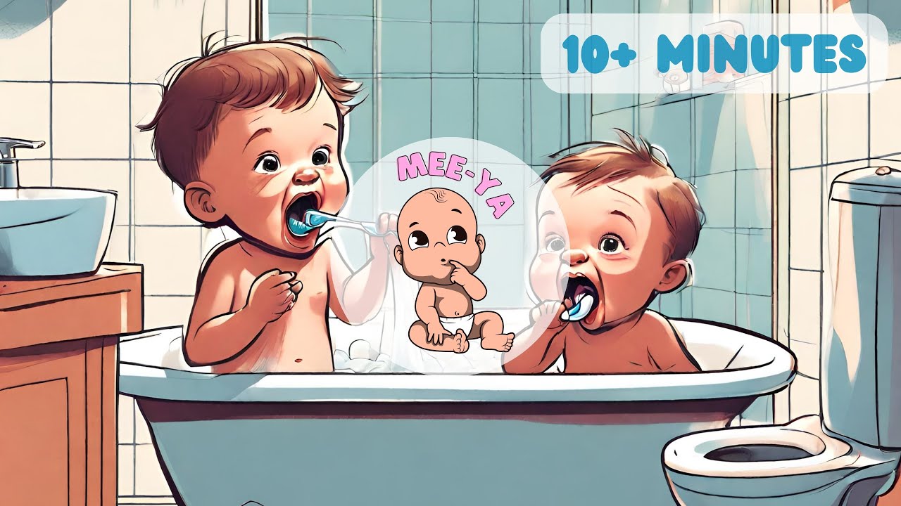 Brush, Brush, Brush Your Teeth Nursery Rhyme | Mee-Ya Rhymes, Songs ...