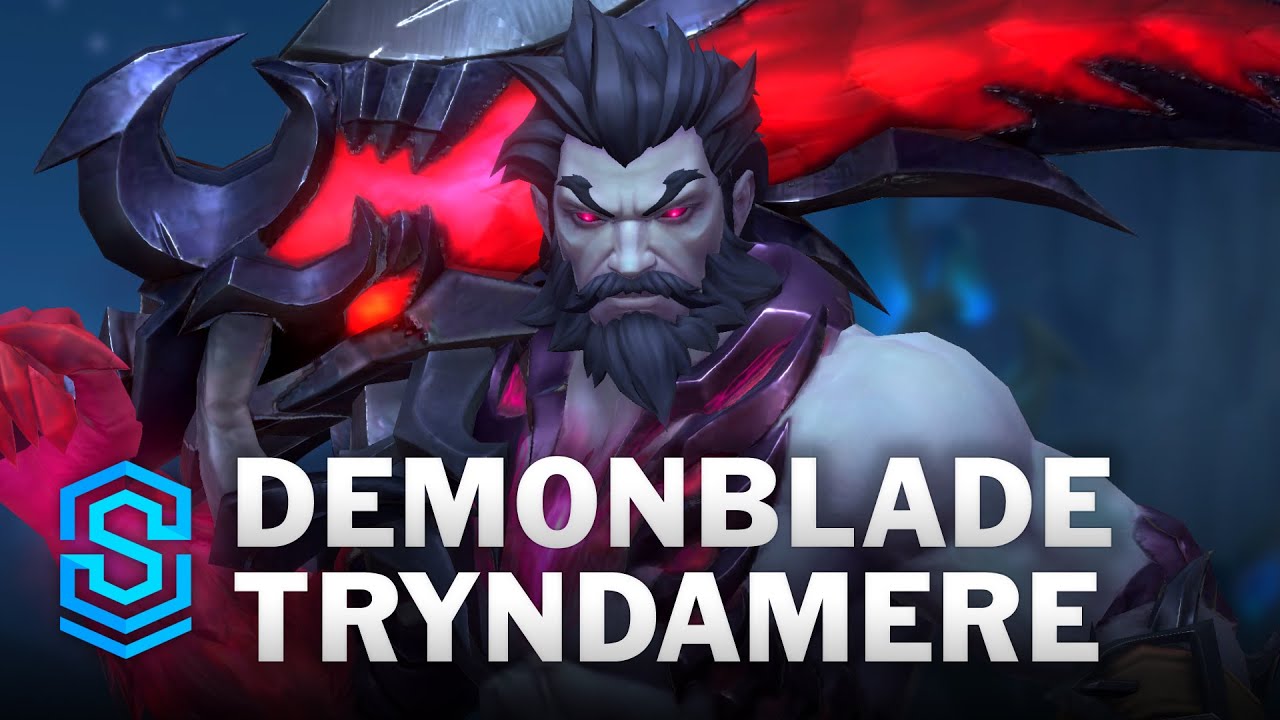 Demonblade Tryndamere Wild Rift Skin Spotlight Youtube