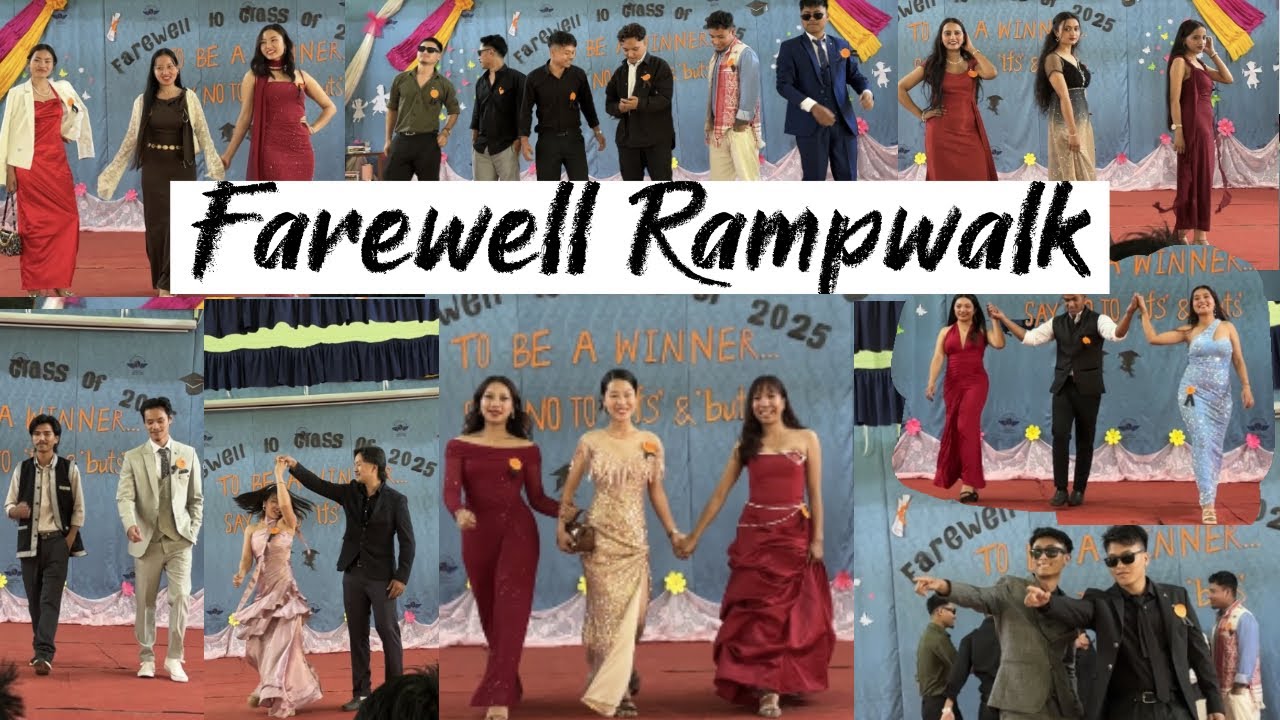 Farewell Ramp Walk🥂🌹| Sfs College Aalo📍| Arunachal Pradesh - YouTube