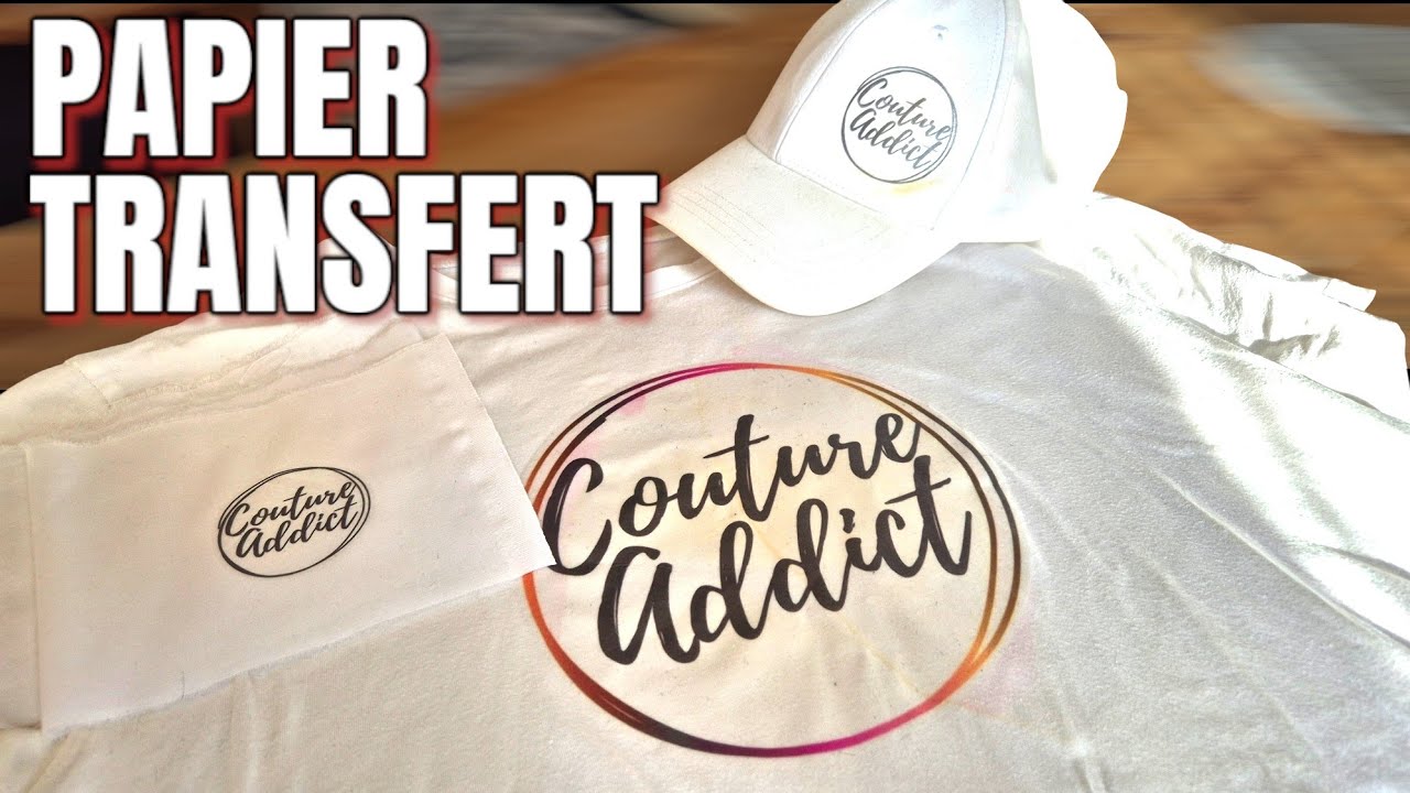PERSONNALISATION t-shirt (PAPIER TRANSFERT sur tissu clair) "ACTION ...
