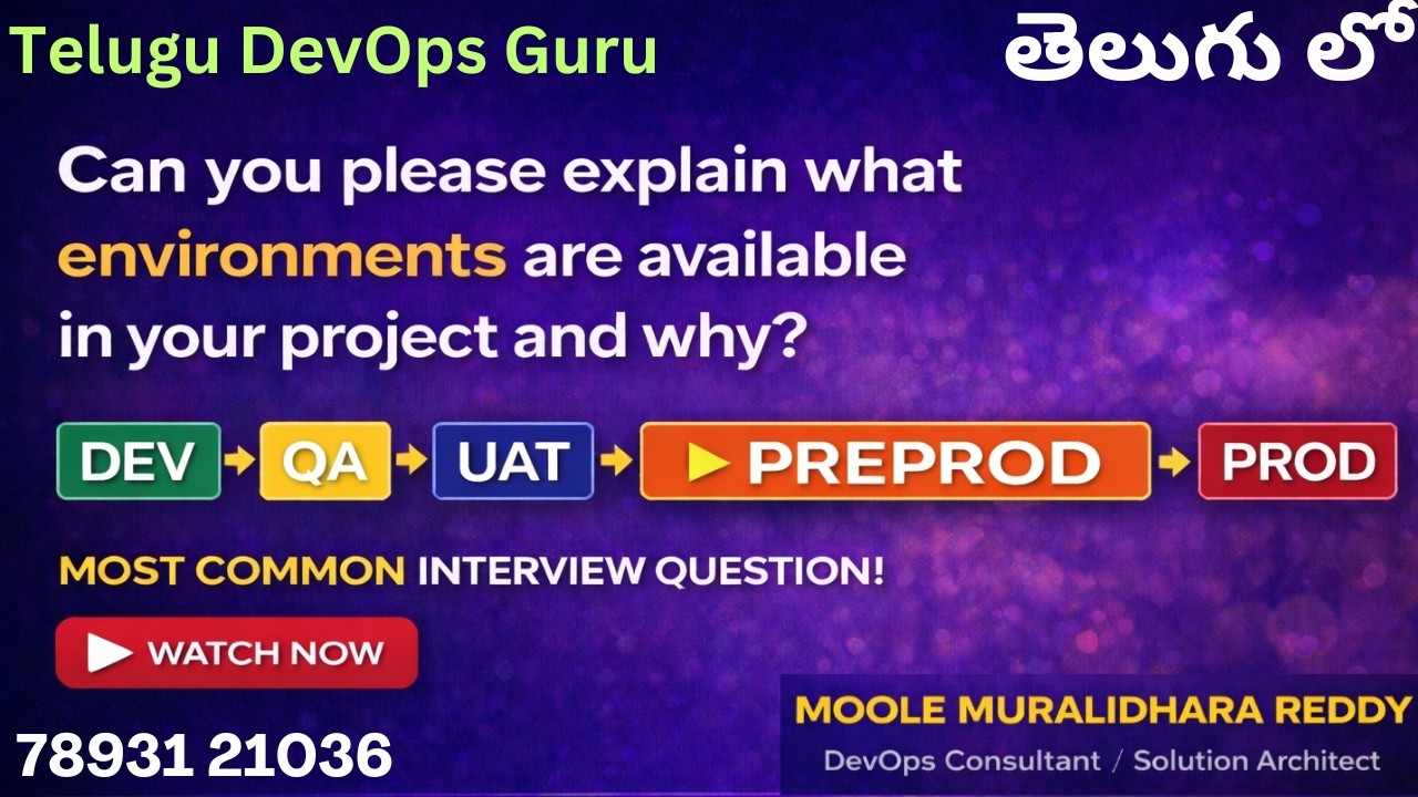 What is DEV, QA, UAT & PROD? | DevOps Project Environments Explained ...