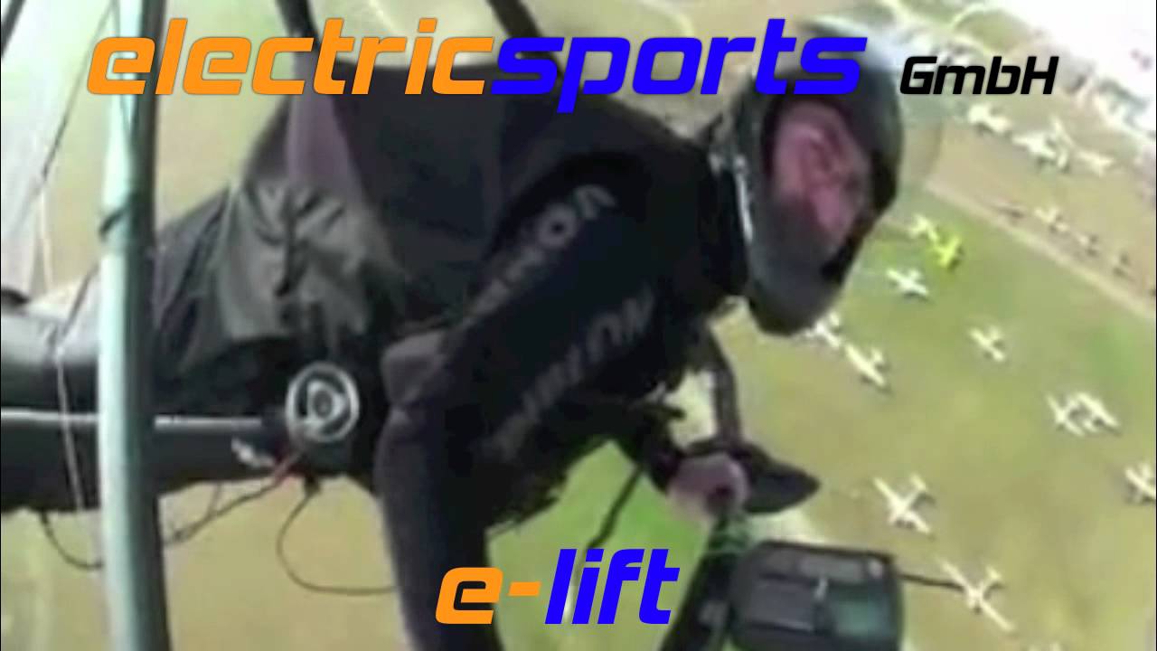 Atos VR e-lift electric hang glider Drachenfliegen DHV Aufstiegshilfe ...