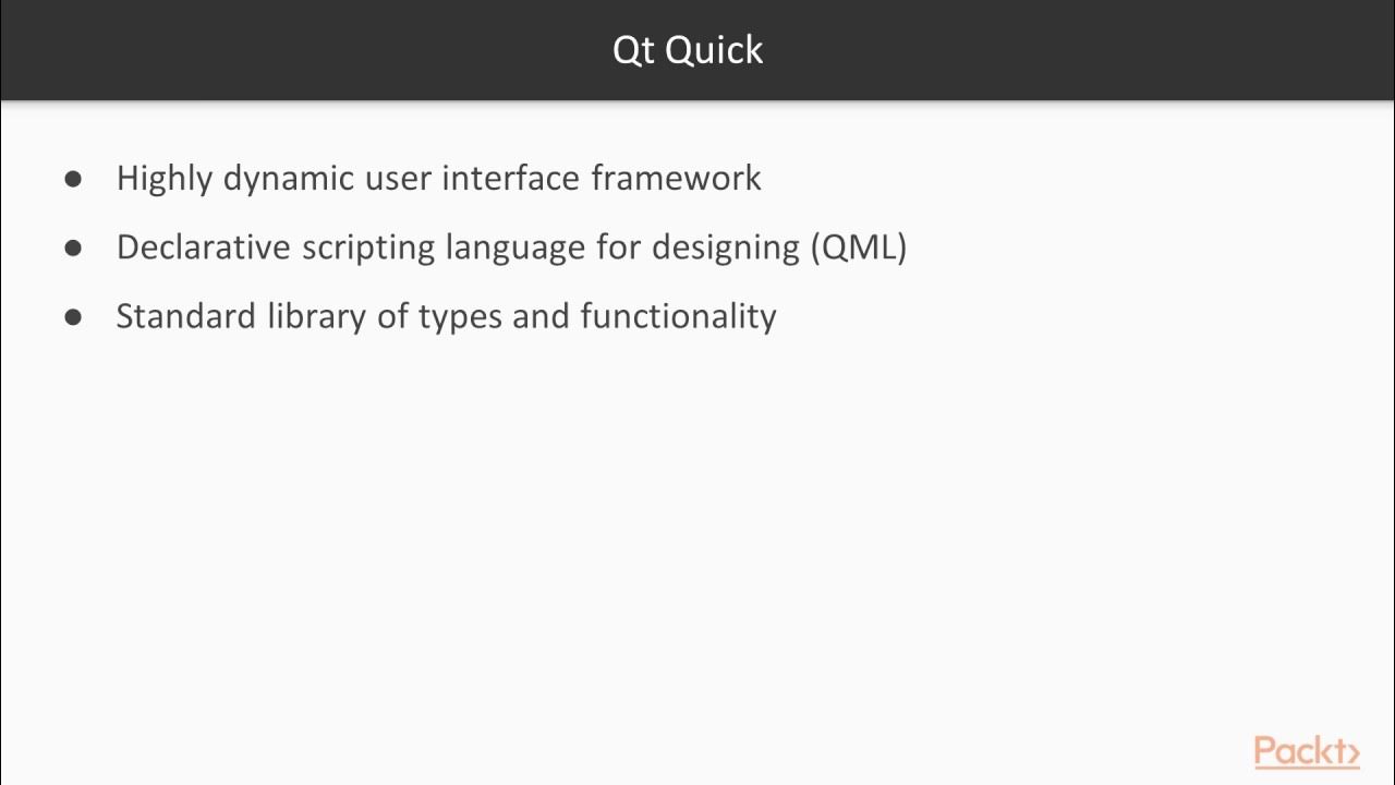 Learning Qt 5 : Introduction to Qt Quick and QML | packtpub.com - YouTube