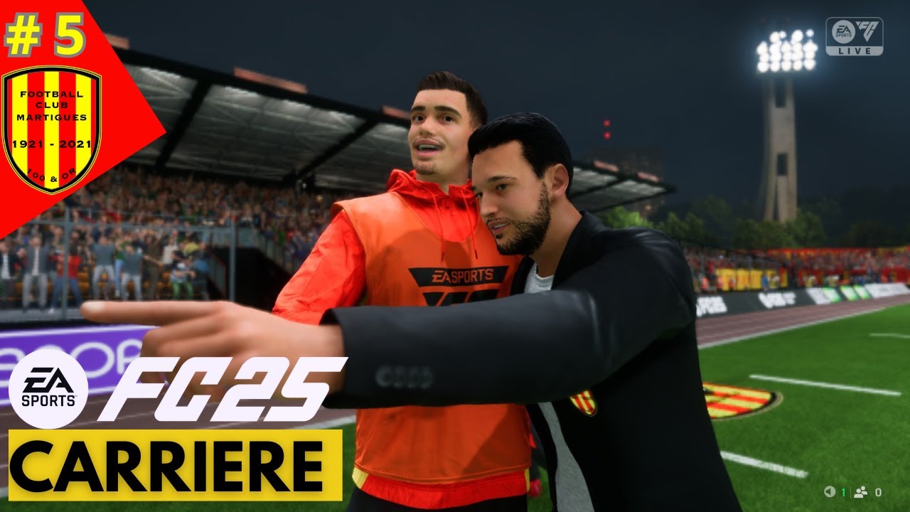 Carrière Manager FC25 #5: On n'est sur la bonne voie - YouTube