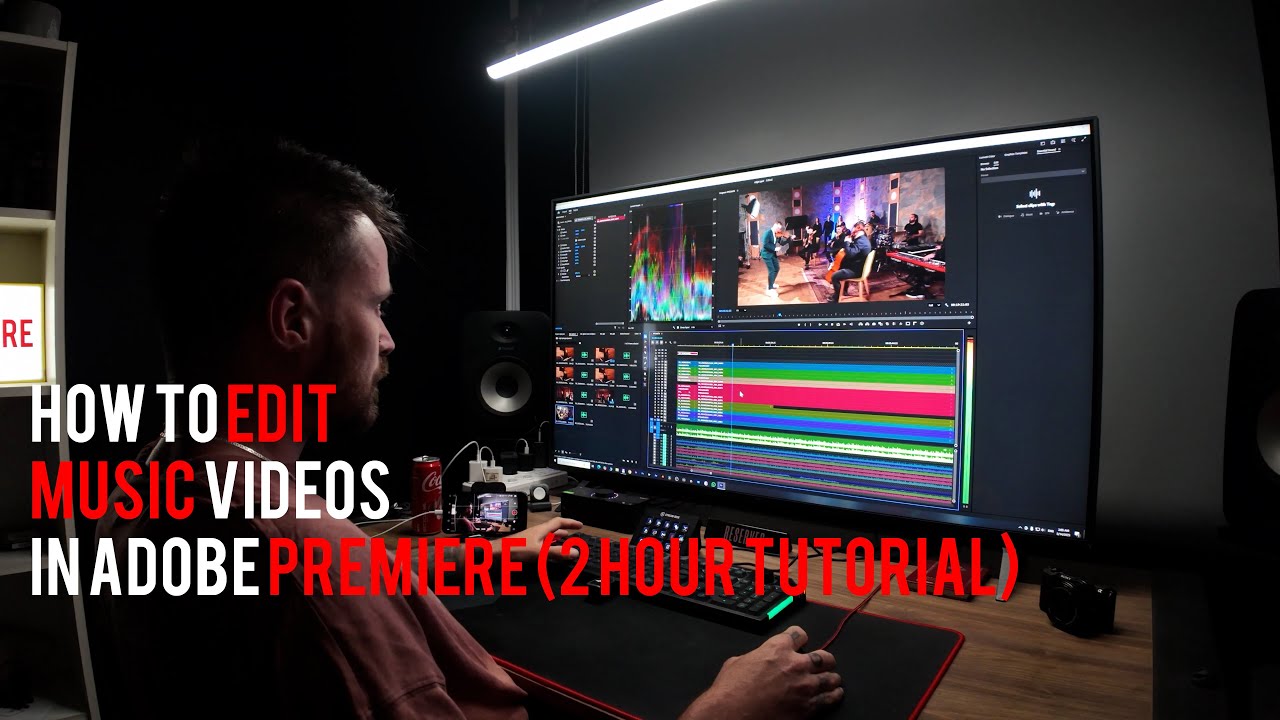 How to Edit THREE Music Videos in Adobe Premiere (2 Hour Tutorial ...
