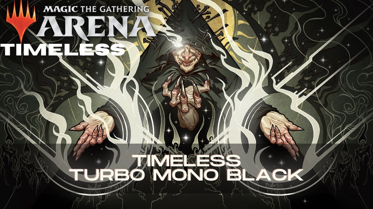 Timeless Turbo Mono Black | Mythic | BO1 | MTG Arena - YouTube