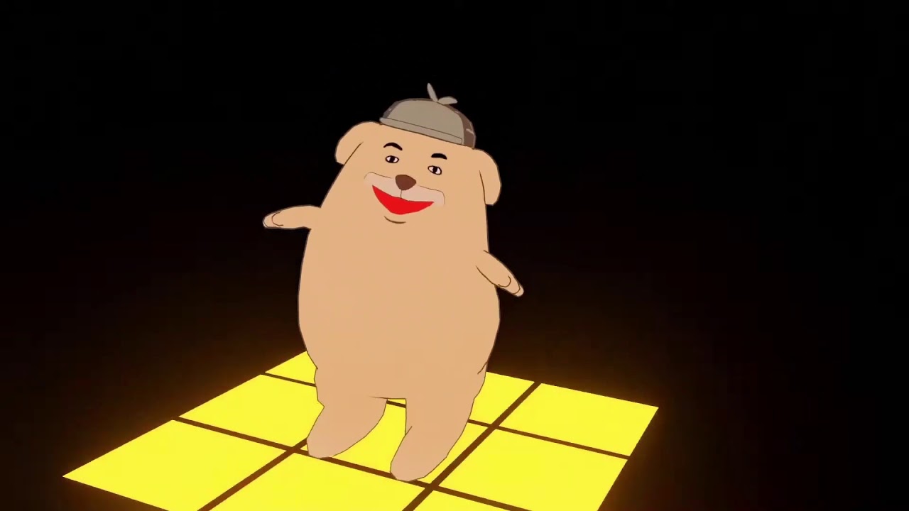 Amelia Watson 3D Dancing Bubba Outro - YouTube