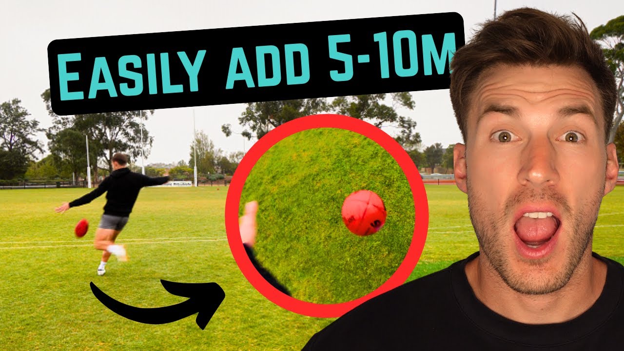 The Simple Trick to Kick with More Distance - YouTube