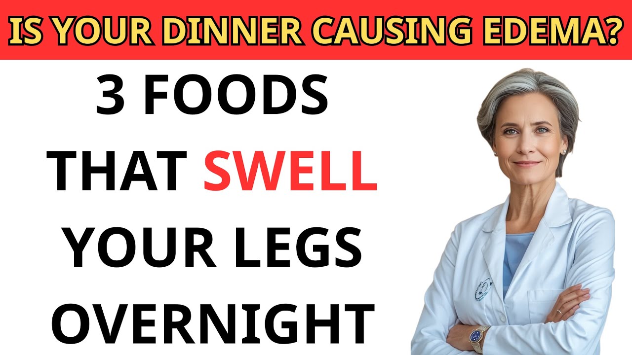Is Your Dinner Causing Edema? 3 Foods That Swell Your Legs Overnight ...