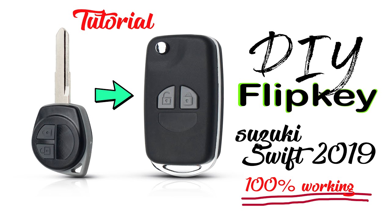 DIY Flipkey for Suzuki Swift 2019 (Tagalog) - YouTube